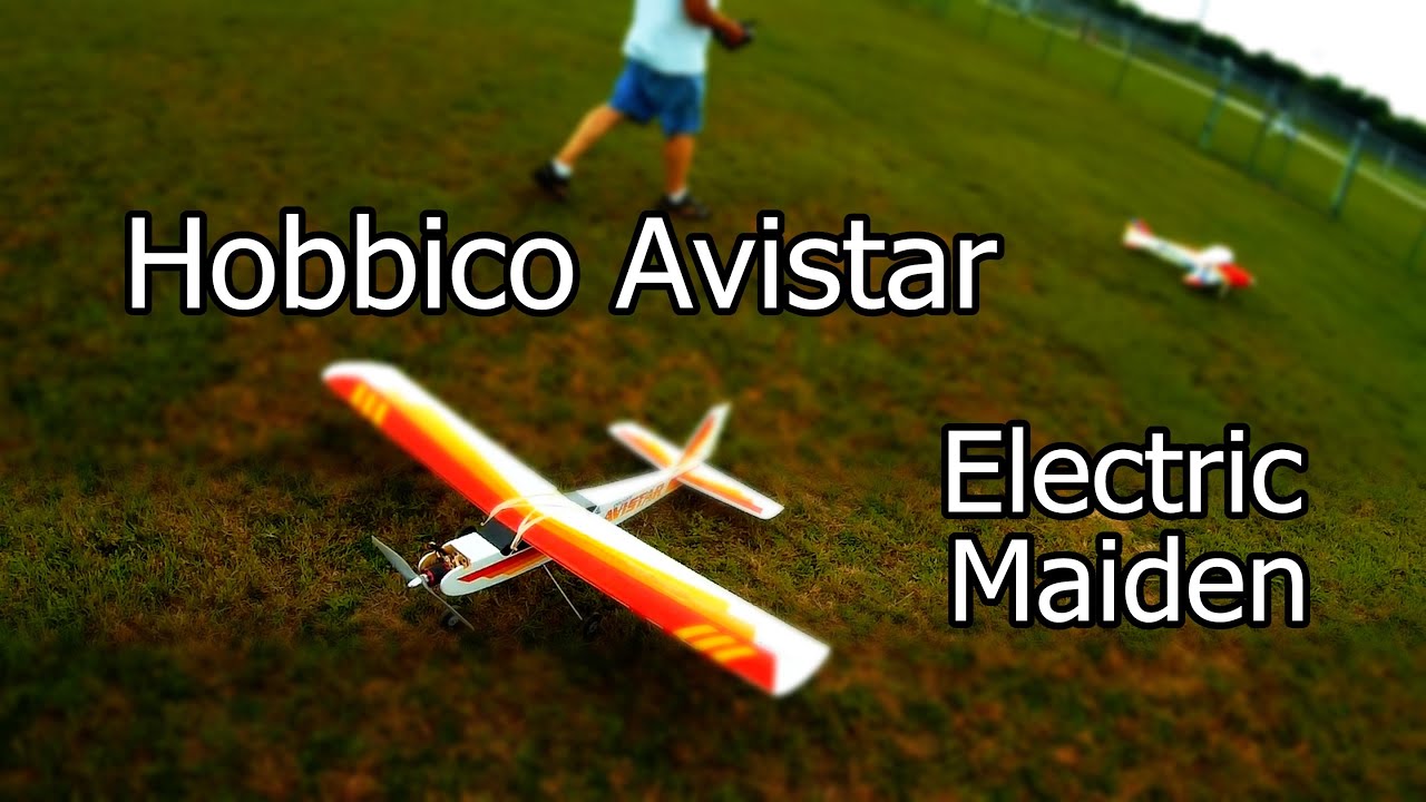 Hobbico Avistar Electric Maiden 59inch Wingspan - YouTube