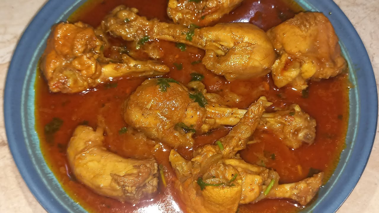 Simple My Style Chicken Curry (Muslim Style) - YouTube