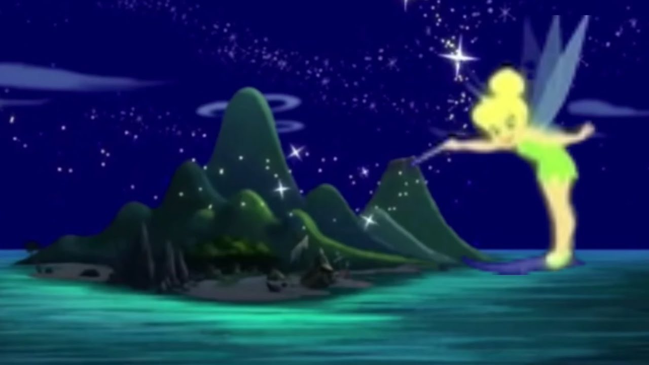 Tinker bell flys over neverland jake and the neverland pirates never ...
