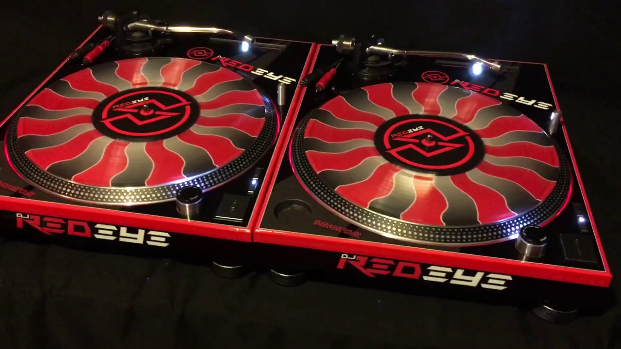 ICE COLD CUSTOMS USA / DJ RED EYE Technics 1210 MK2 www ...