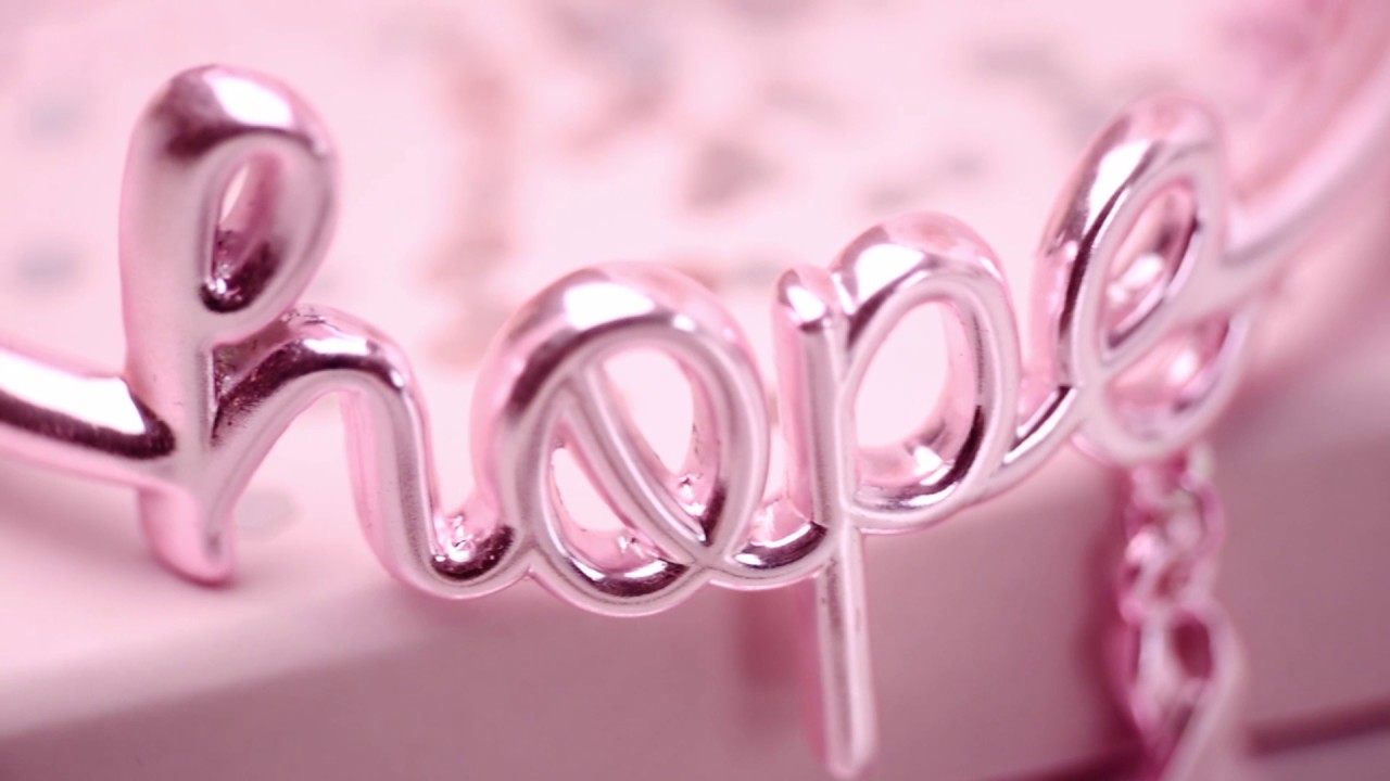 PINK HOPE SIGNATURE BANGLE - YouTube