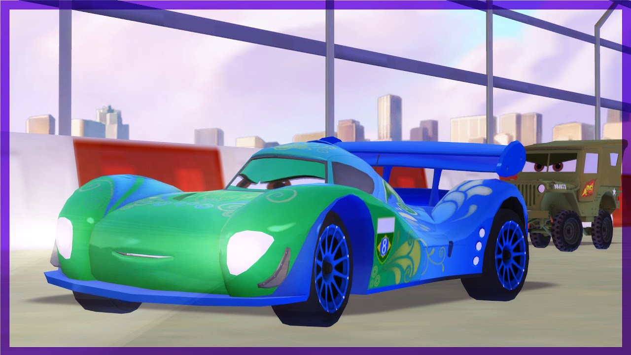 Cars 2: The Video Game | Carla Veloso - Runway Tour - YouTube