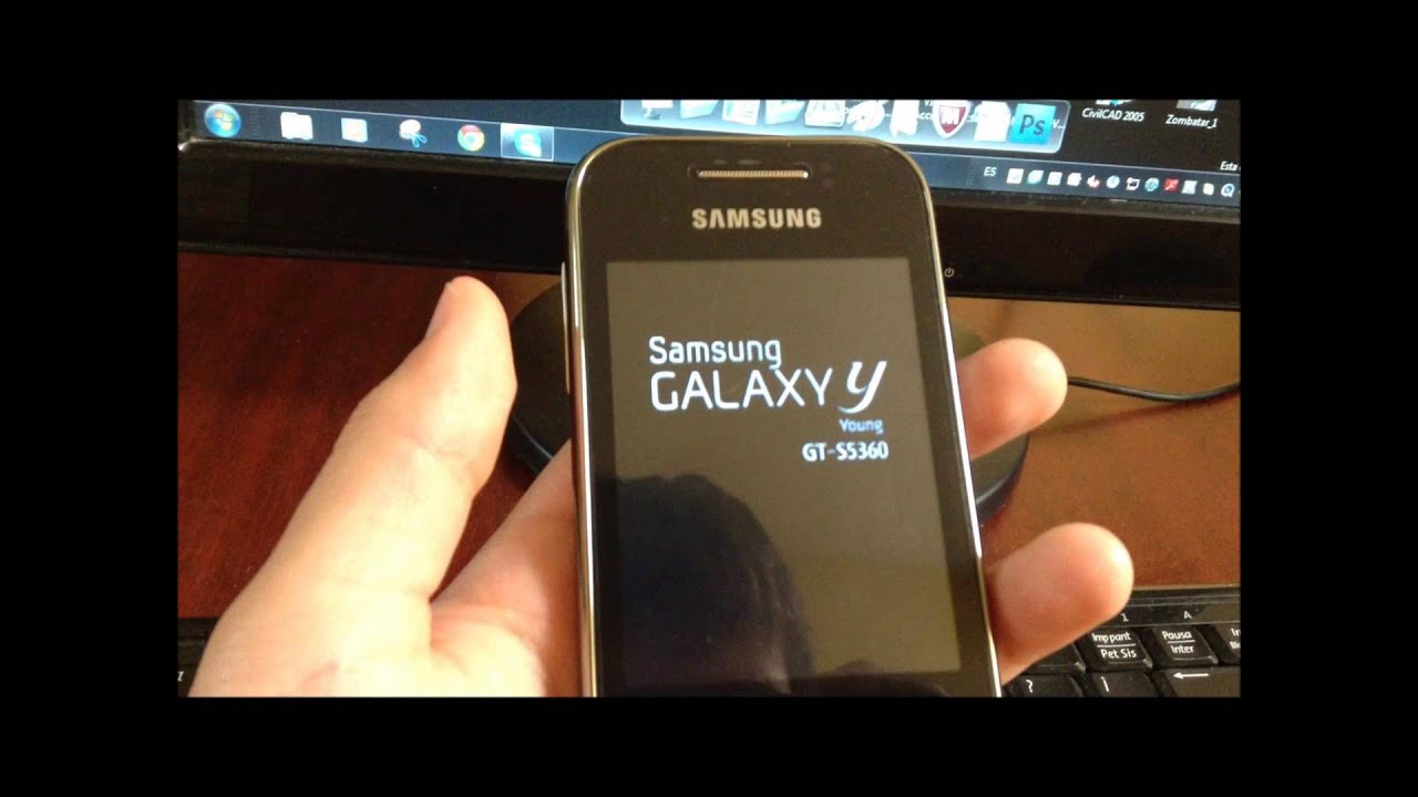 Como ser Root e Instalar Chainfire 3D para Samsung Galaxy Y Young - YouTube