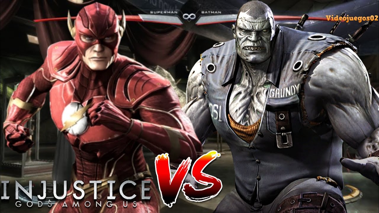 Injustice: Gods Among Us - the Flash Vs Solomon Grundy - YouTube