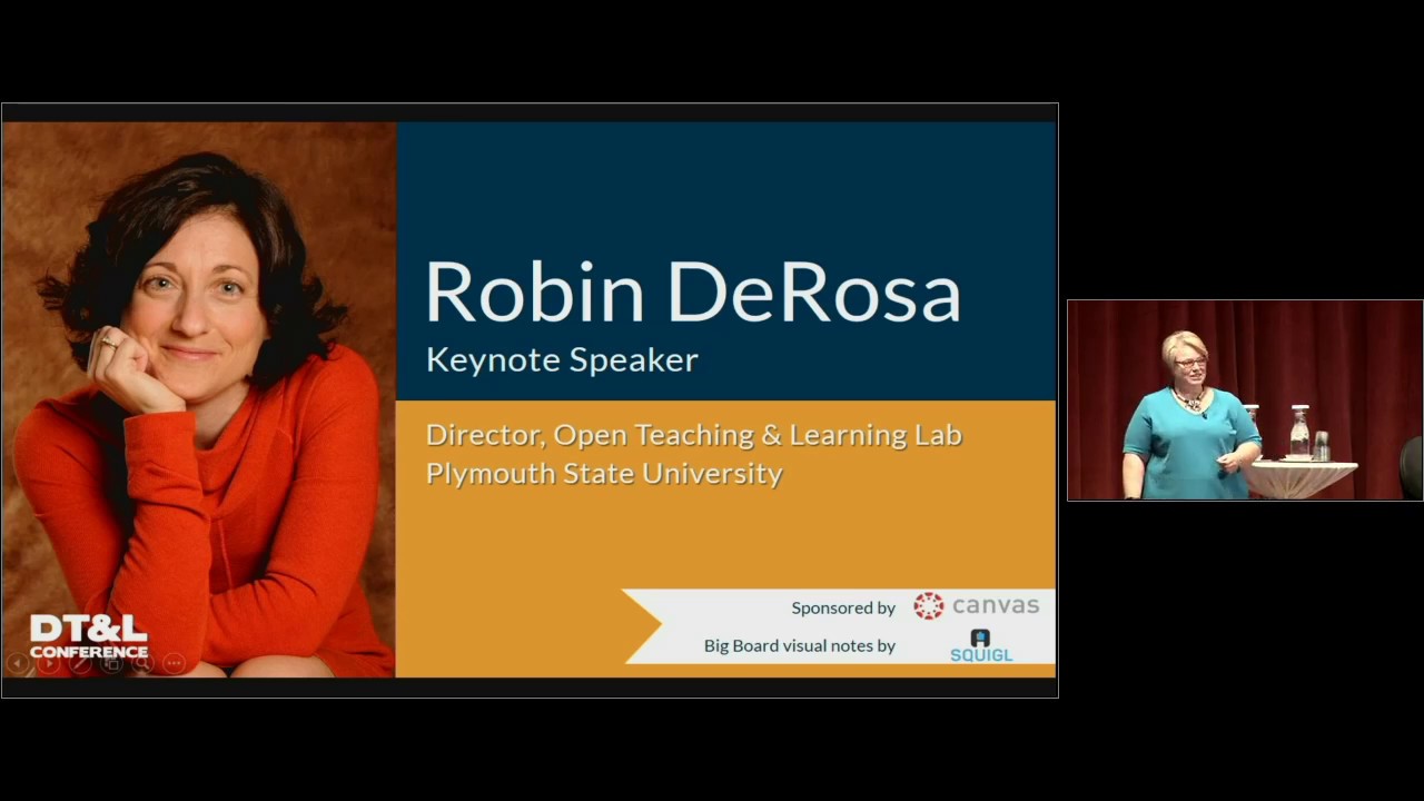Distance Teaching & Learning Conference: Welcome & Robin DeRosa's ...
