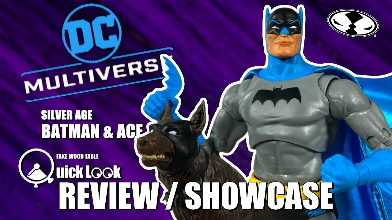 DC Multiverse: Batman & Ace the Bat-Hound (Silver Age) (Quick Look ...