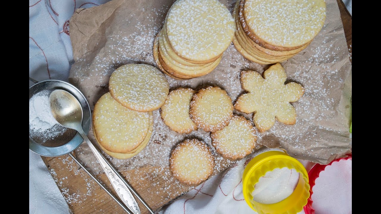 How to Make Rolled Cut-Out Sugar Cookies for Decorating - YouTube