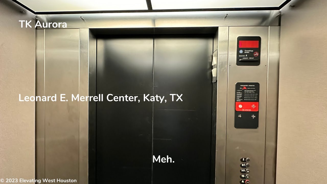 ThyssenKrupp Aurora Hydraulic Elevator | Leonard E. Merrell Center ...