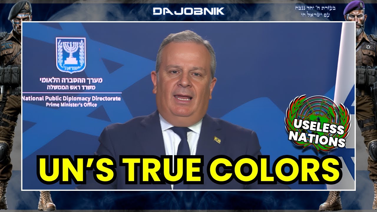 Israel Exposes UN’s Hidden Agenda: Israeli Government Spokesman David ...