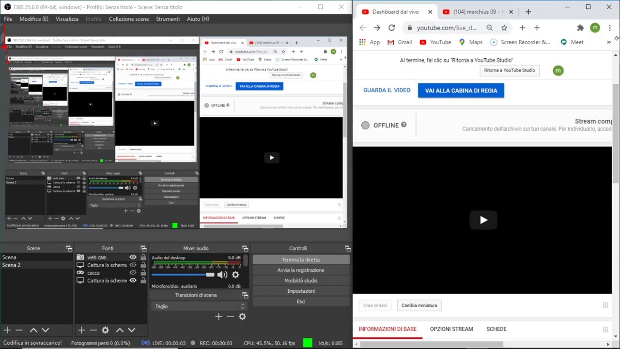 prova di una live - YouTube