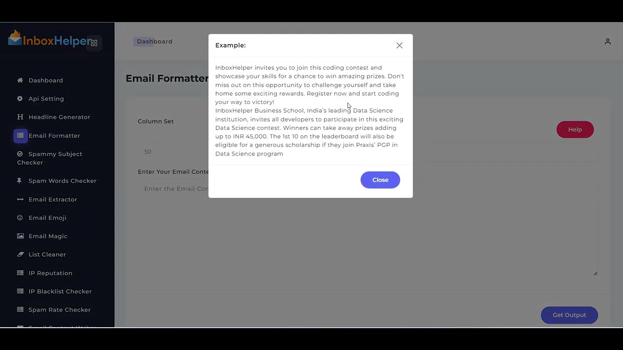 Inboxhelper - Email Formatter - YouTube