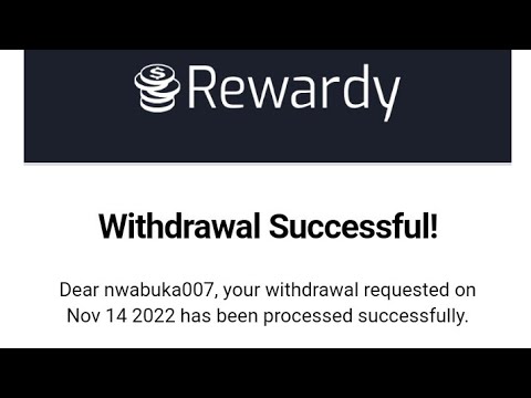 Rewardy app payment proof. live withdrawal - YouTube