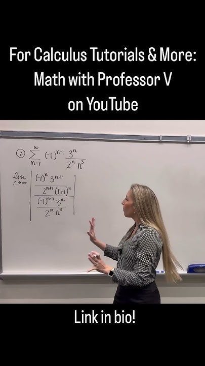 Calculus Tutorials & More! #mathwithprofessorv #calculusvideos #maths #calculus2 #integration ...