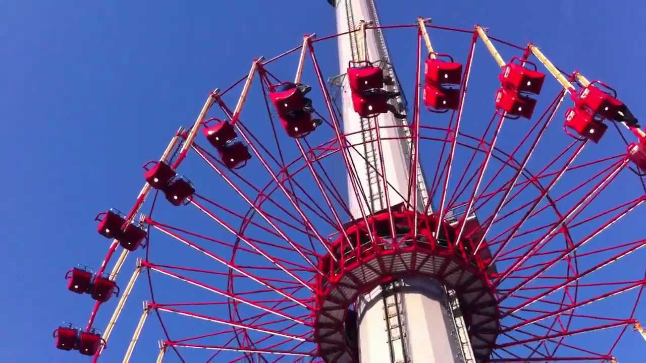 Cedar Point Opens WindSeeker - YouTube