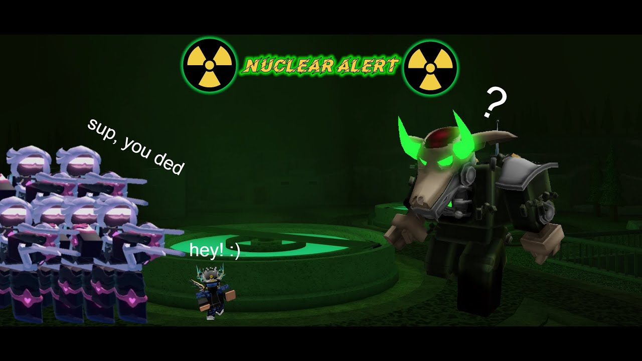 Beating the nuclear monster for the first time, Tower Defense Simulator ...