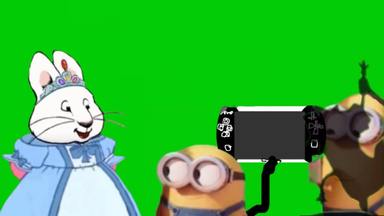 Minion meets max and ruby Cinema Green Screen Custom Premiere #11 for ...