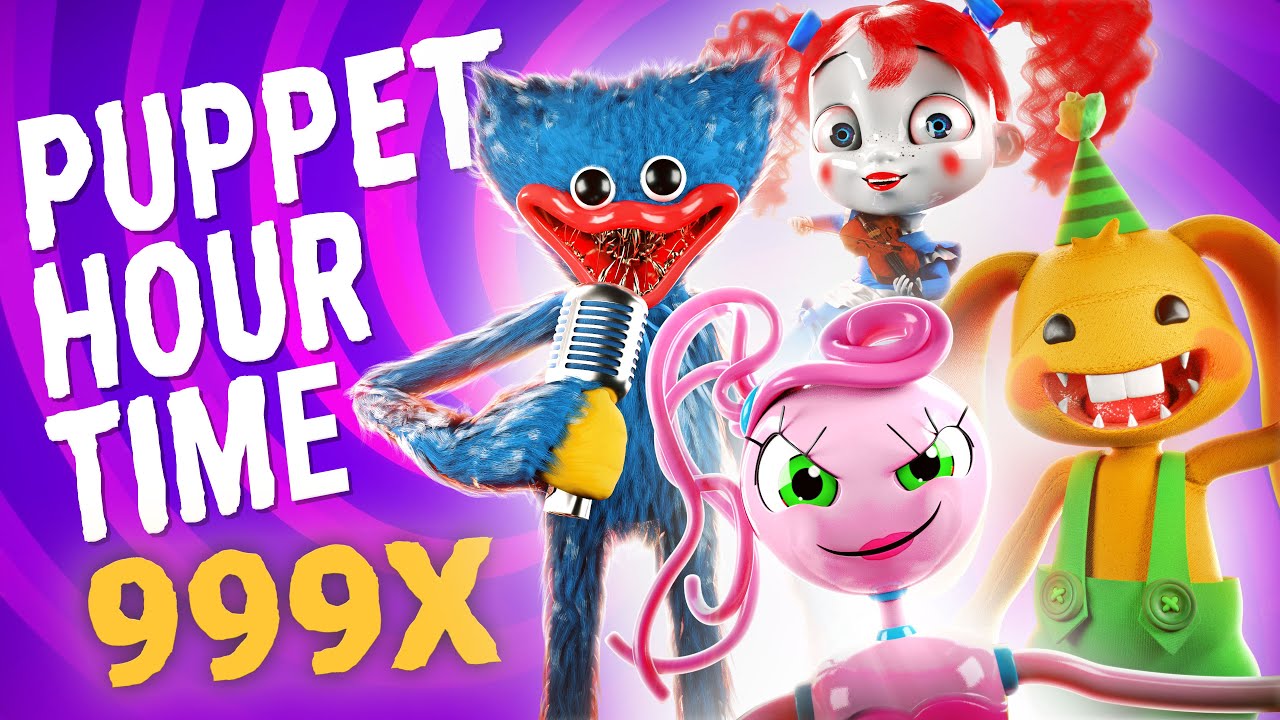 [999X SPEED] The Poppy Playtime Band - Puppet Hour Time - YouTube Music
