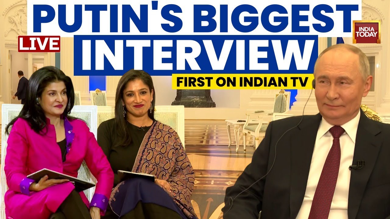 Vladimir Putin Exclusive Interview LIVE | Putin's First-Ever Interview ...