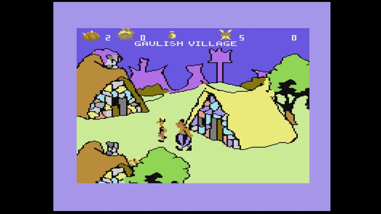 Let’s Play - Asterix and the Magic Cauldron (C64) - YouTube