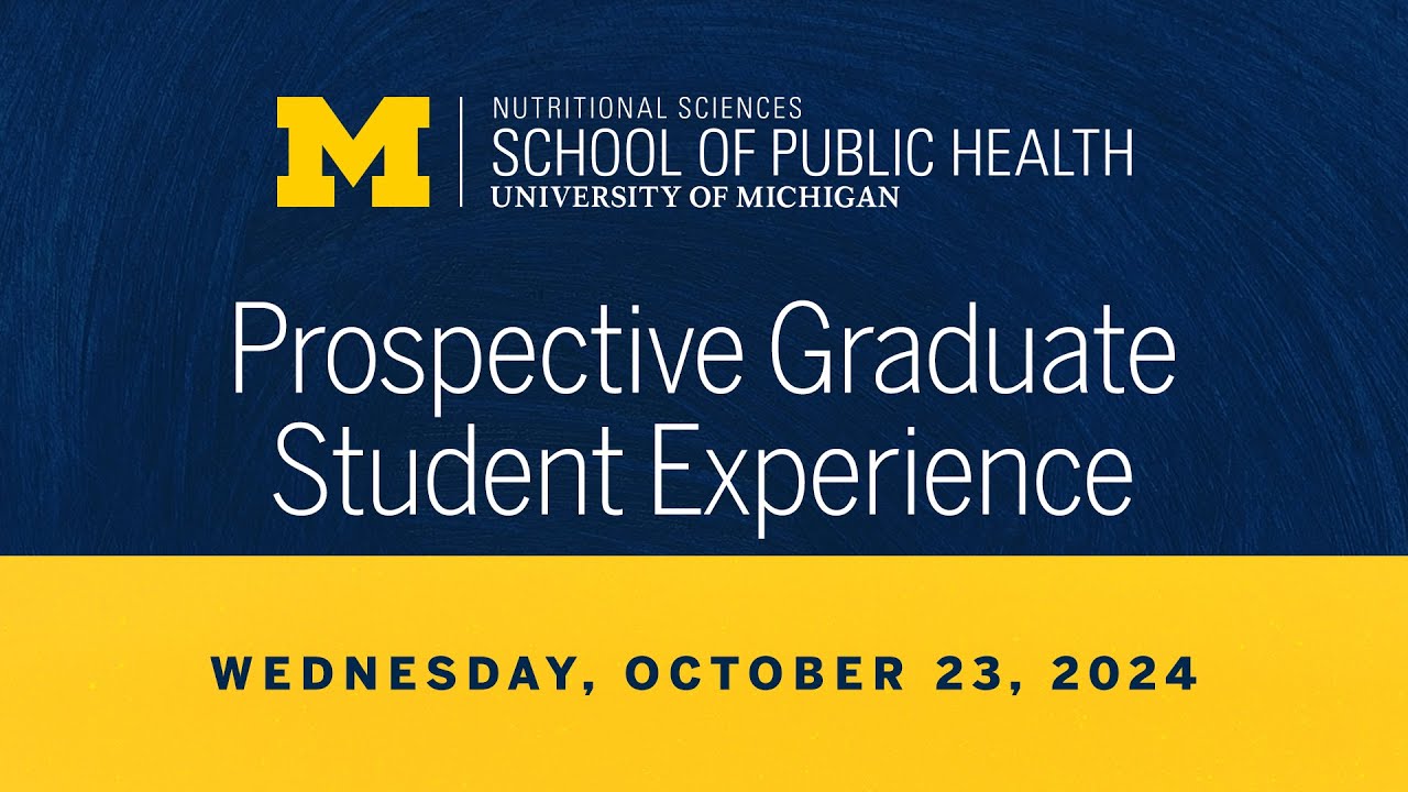 Nutritional Sciences: 2024 Prospective Graduate Student Experience ...