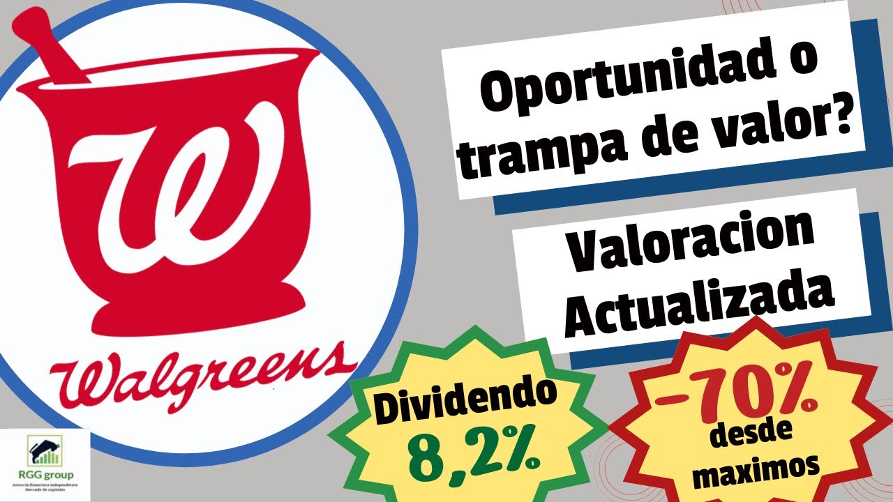 💥Walgreens (WBA)💥 Valoracion actualizada Oportunidad con 8,2% de ...
