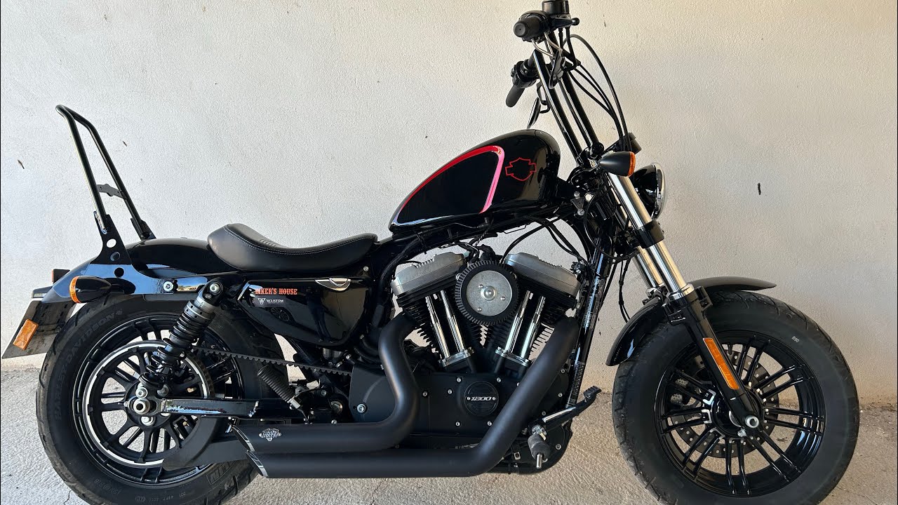 Harley Davidson Forty Eight Sound / Stage 1 Vance & Hines Performance ...