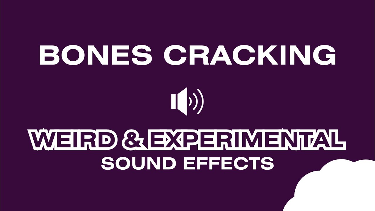 BONES CRACKING - Sound Effects - YouTube