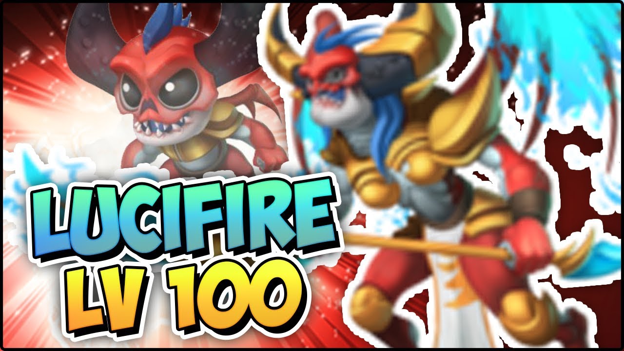 LUCIFIRE the HOPEFREEZER (LV 100) COMBATES PVP - Monster Legends Review ...