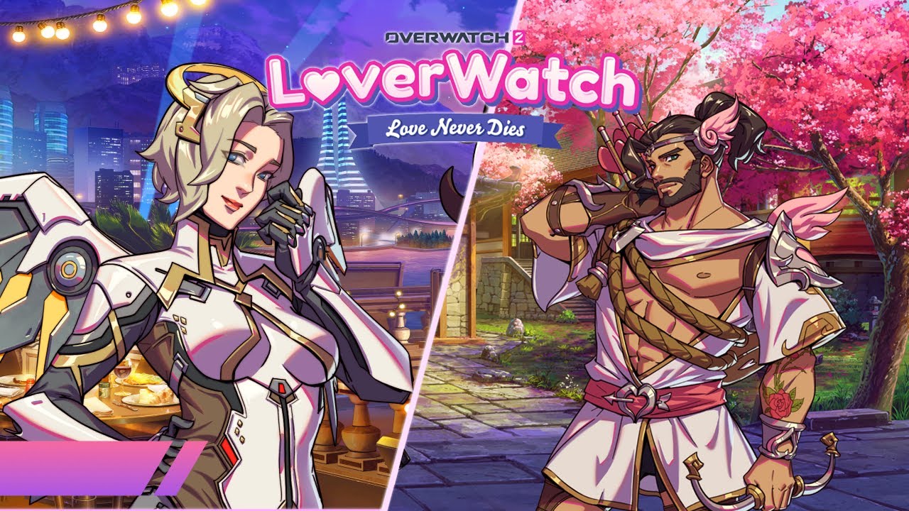 LOVERWATCH: RUTA de MERCY + FINAL SECRETO en Overwatch 2 Dating Simulator | Jinsei - YouTube
