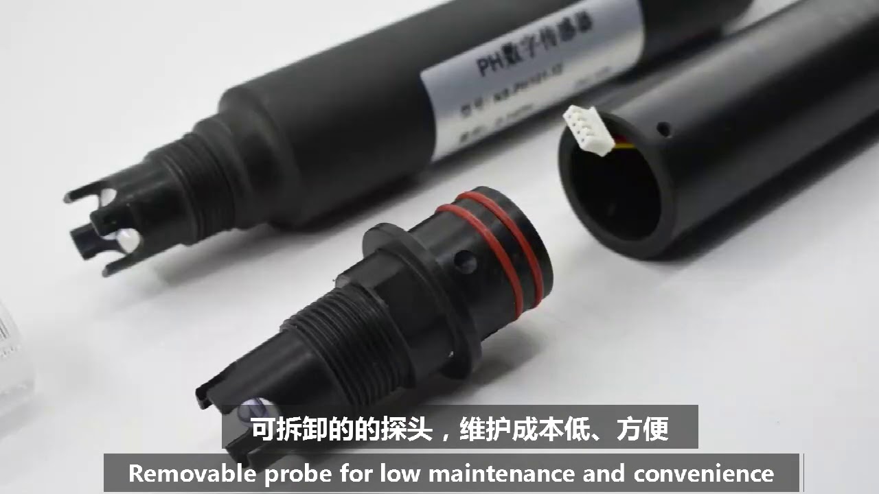 Production video of digital PH sensor - YouTube