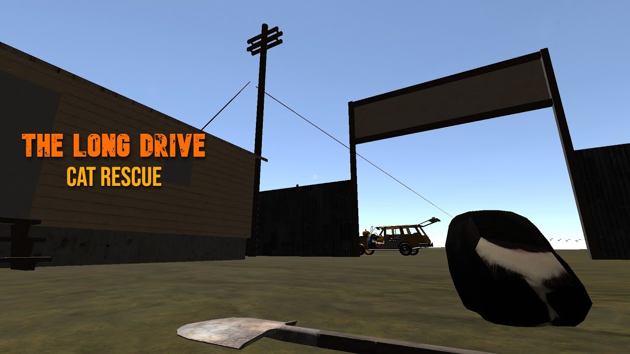 Cat Rescue Mission | The Long Drive - YouTube
