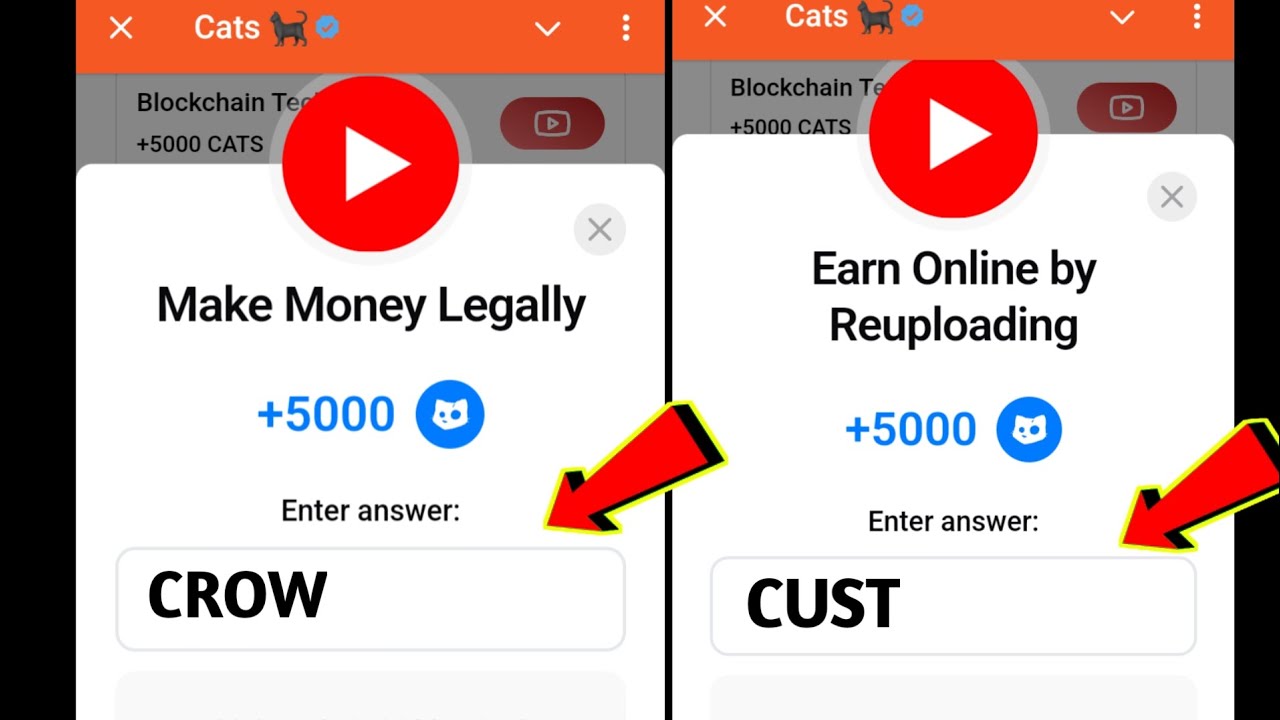 Make Money Legally Cats Code | Earn Online by Reuploading | 18-19 ...