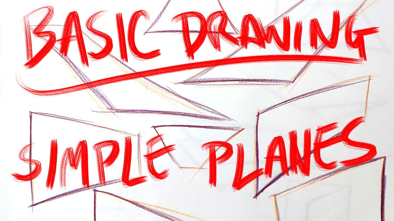 Basic Drawing: Standard Flat Plane Exercise - YouTube