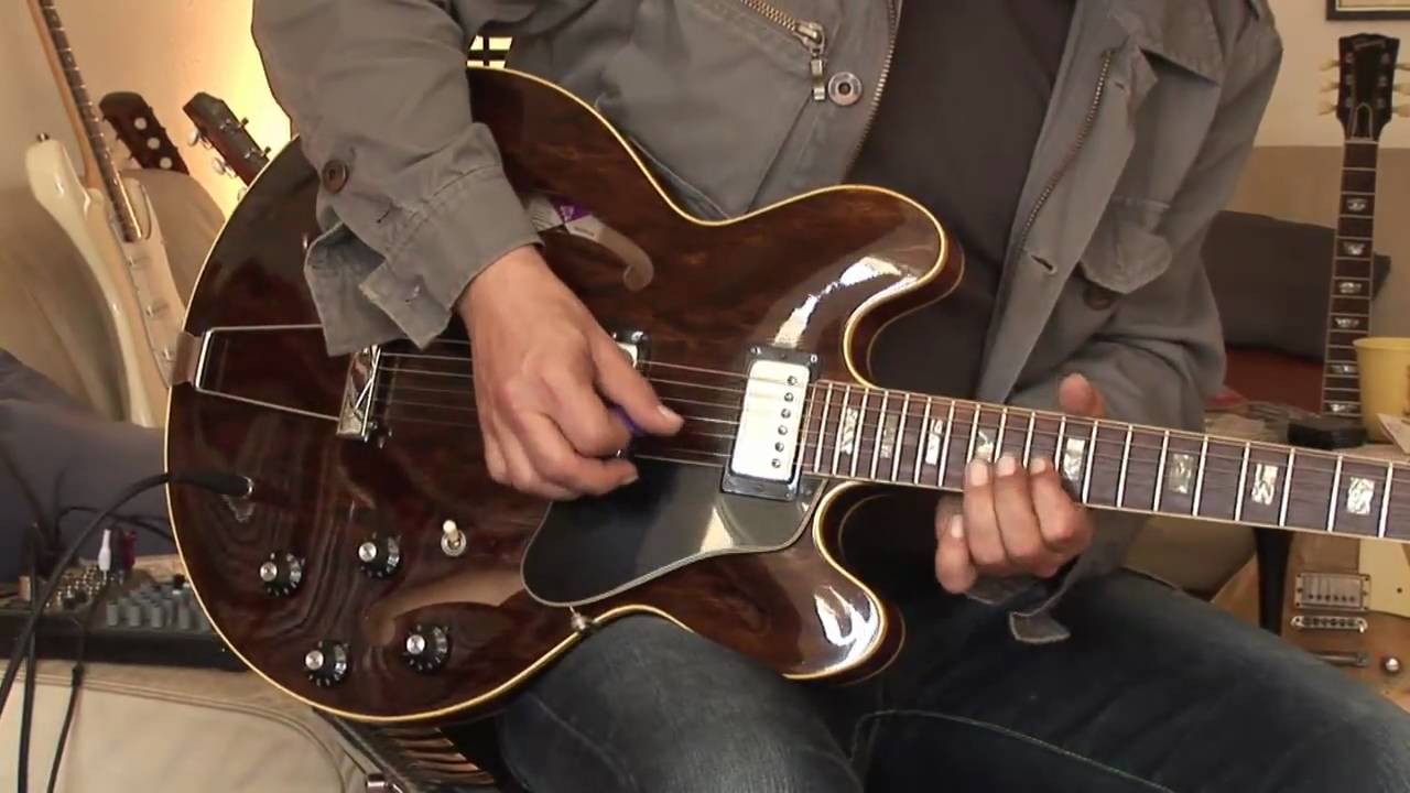 1972 Gibson ES-335 + 1966 Fender Vibrolux Reverb Clean - YouTube