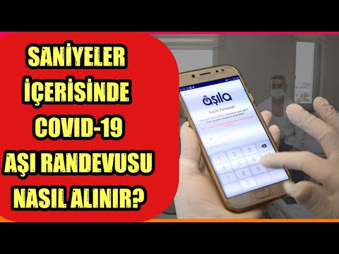 ÇOK KOLAY!  Koronavirüs (Covid-19) Aşı Randevusu Nasıl Alınır? (Aşı Randevusu MHRS 182)