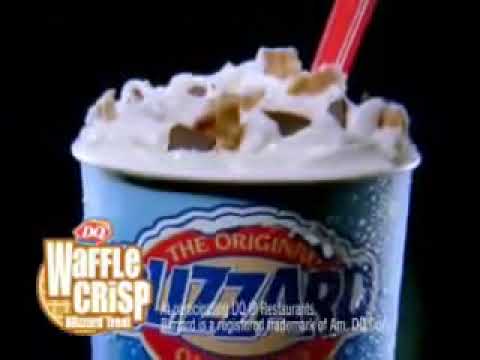 Dairy Queen Caramel Waffle Crisp Blizzard (Made for Each Other) - YouTube