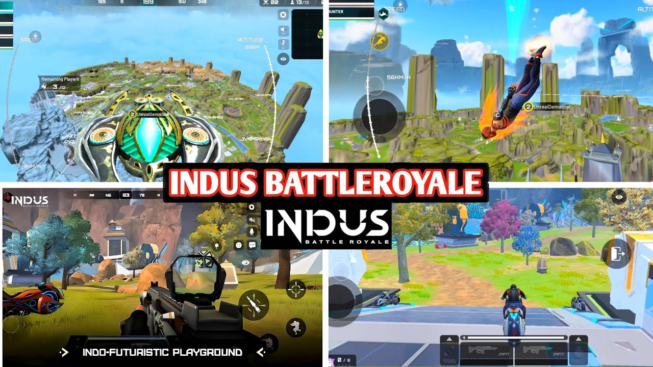 Indus Battle Royale Closed Beta Gameplay - YouTube