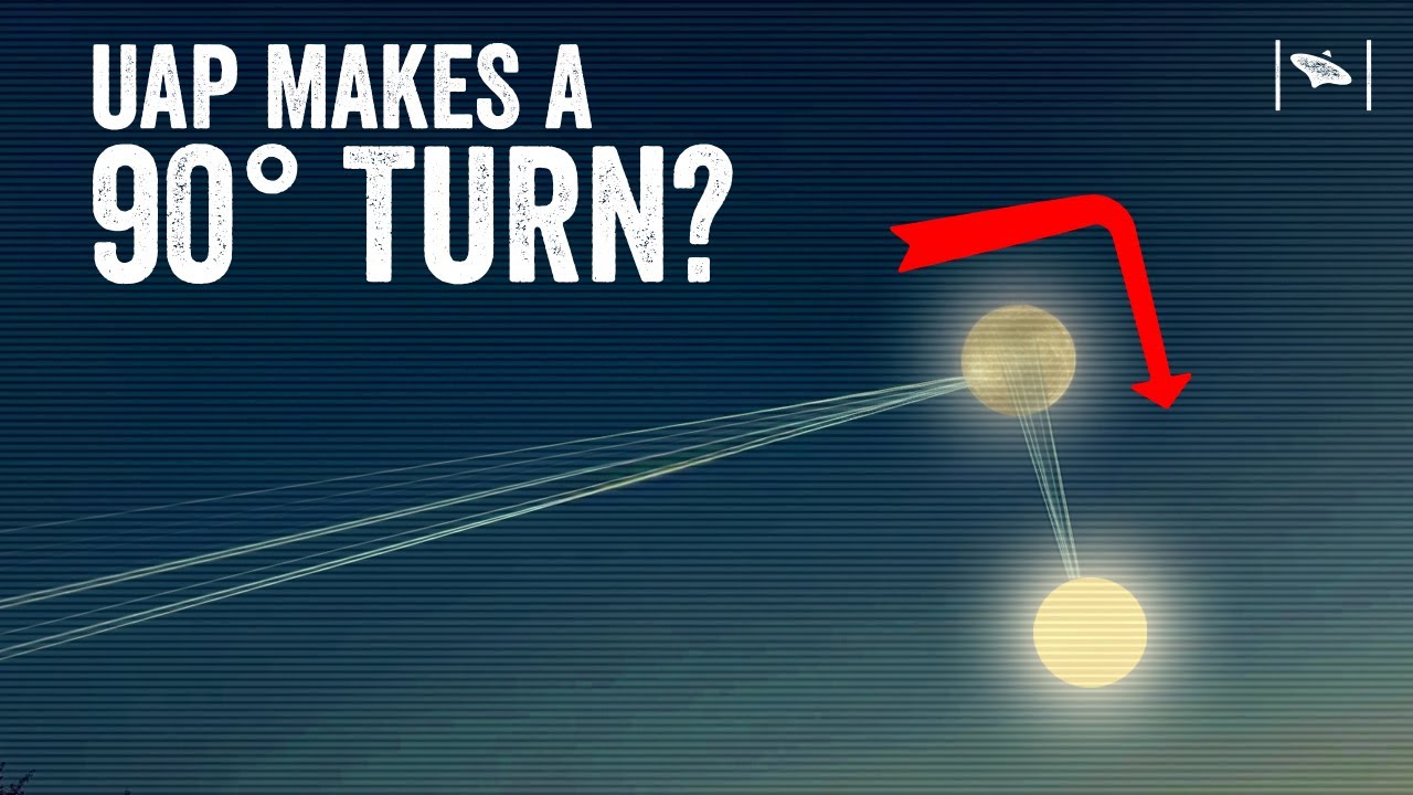 Unbelievable UAP Video - 90° Turn Caught on Camera! - YouTube