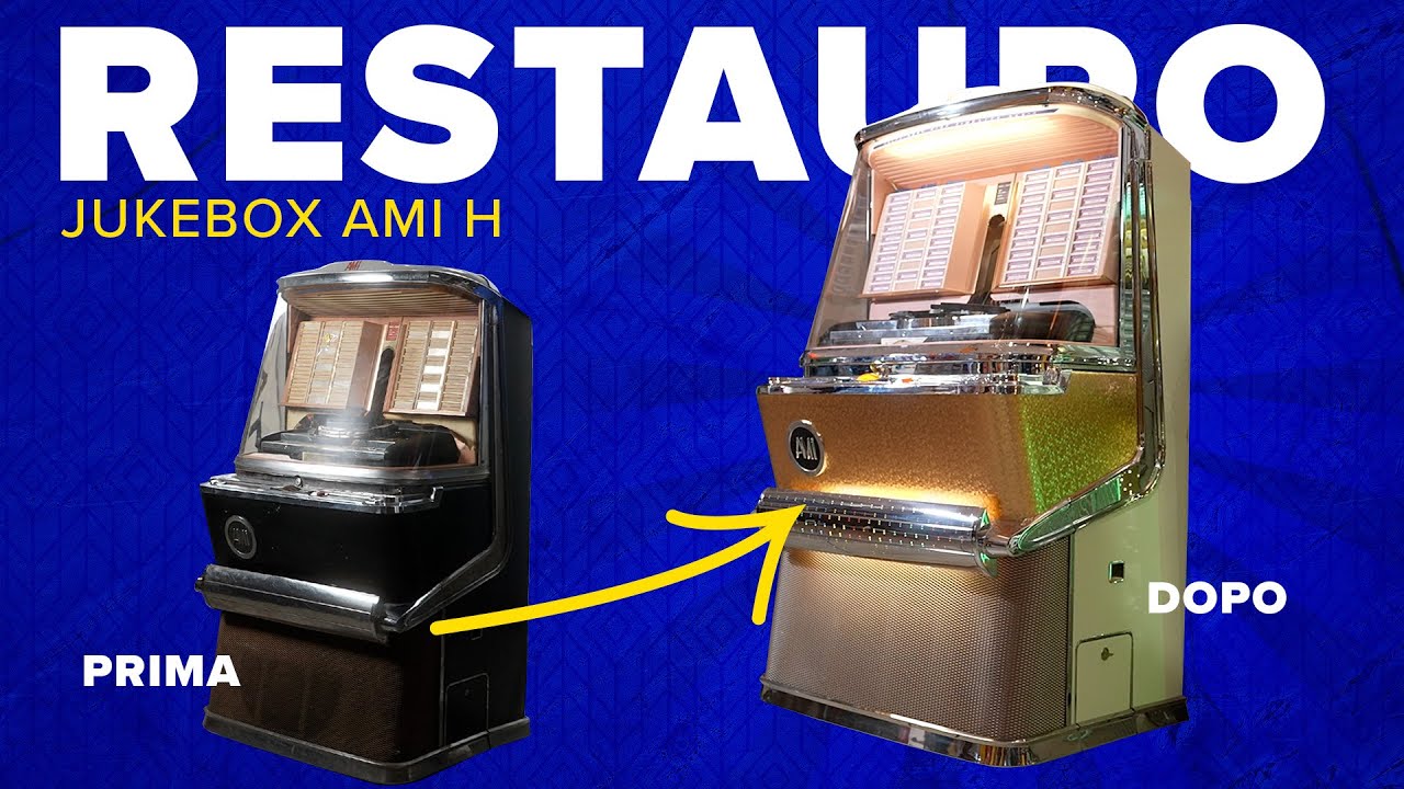 RESTAURO COMPLETO! JUKEBOX AMI H COMPLETAMENTE RESTAURATO - YouTube