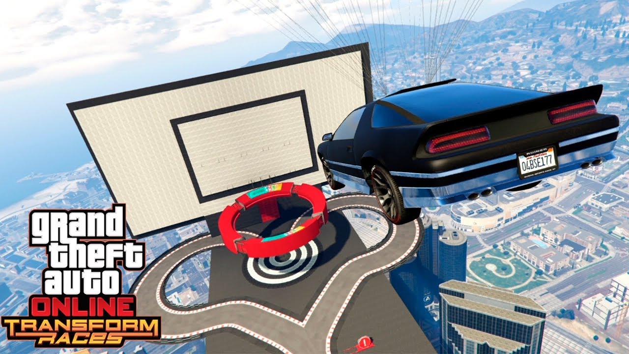 GTA 5 | MI PRIMERA CARRERA MODO TRANSFORMERS!! UNA PASADA ...