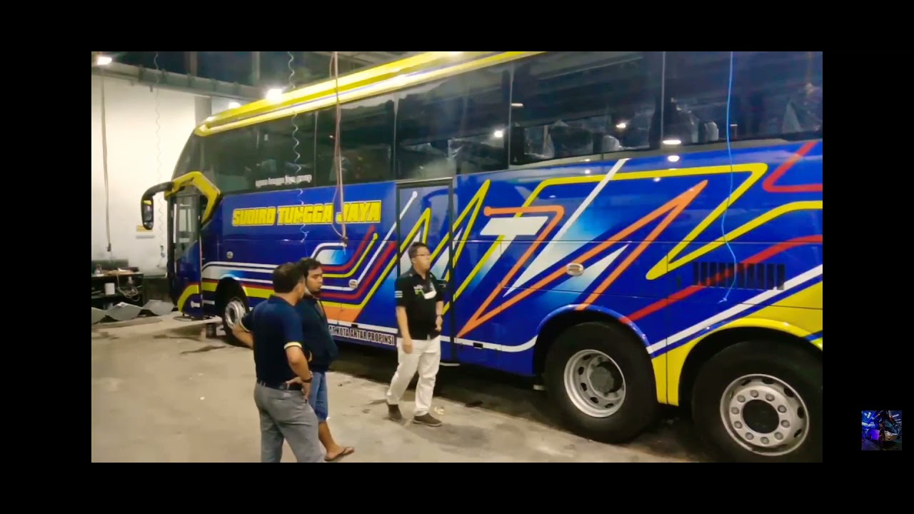 Persiapan STJ "Draka" sasis MERCY OC 500 RF 2542 - YouTube