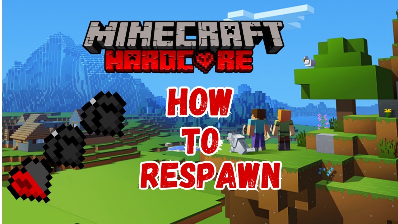 HOW TO RESPAWN IN HARDCORE MINECRAFT - YouTube