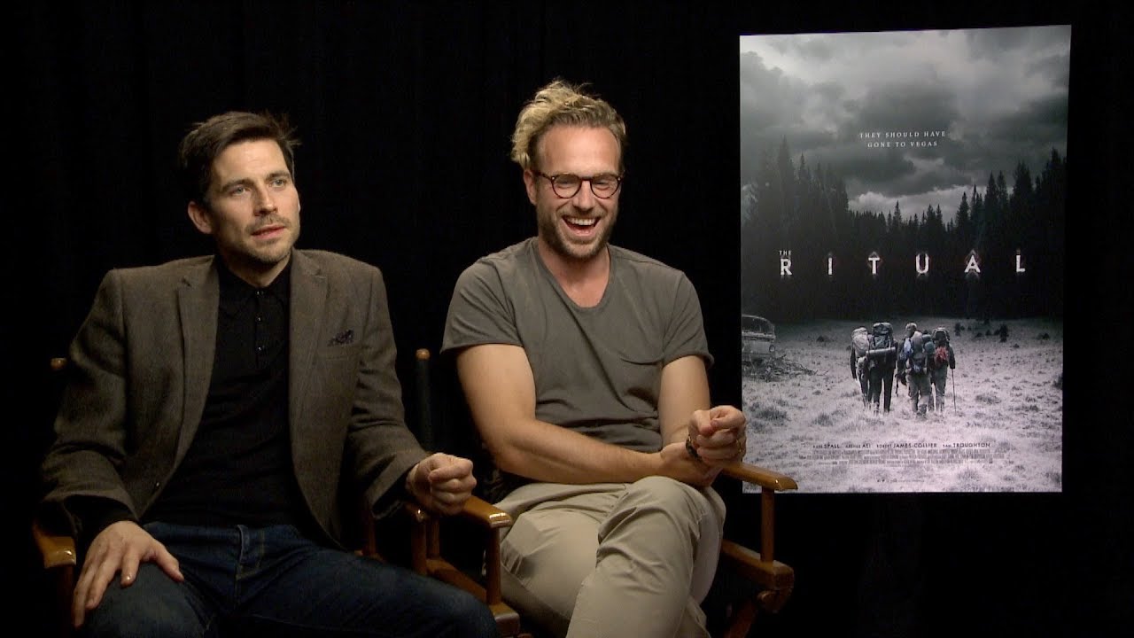 Rafe Spall & Robert James-Collier | The Ritual - YouTube