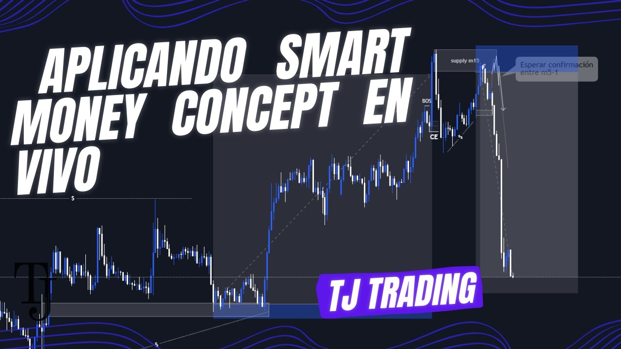 APLICANDO SMART MONEY CONCEPT | SESION DE TRADING EN VIVO | TJ TRADING ...