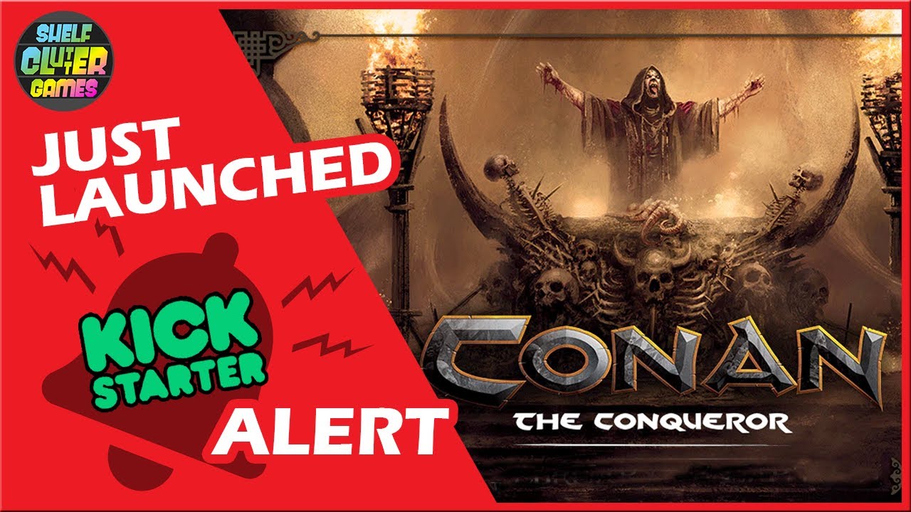 🚀️ Conan: the Conqueror - Adventure Mode Expansion | Kickstarter Board Game Alert - YouTube