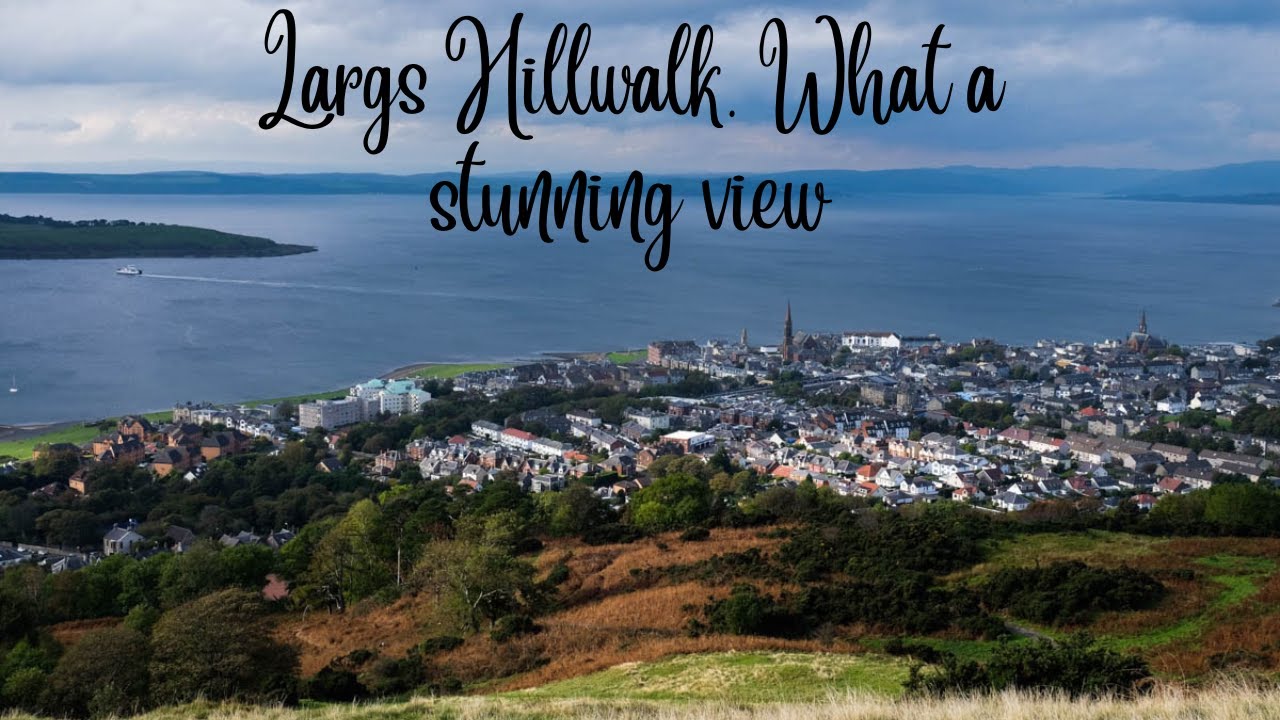 Hillwalk from Douglas park to the famous Largs sundial . One of the ...