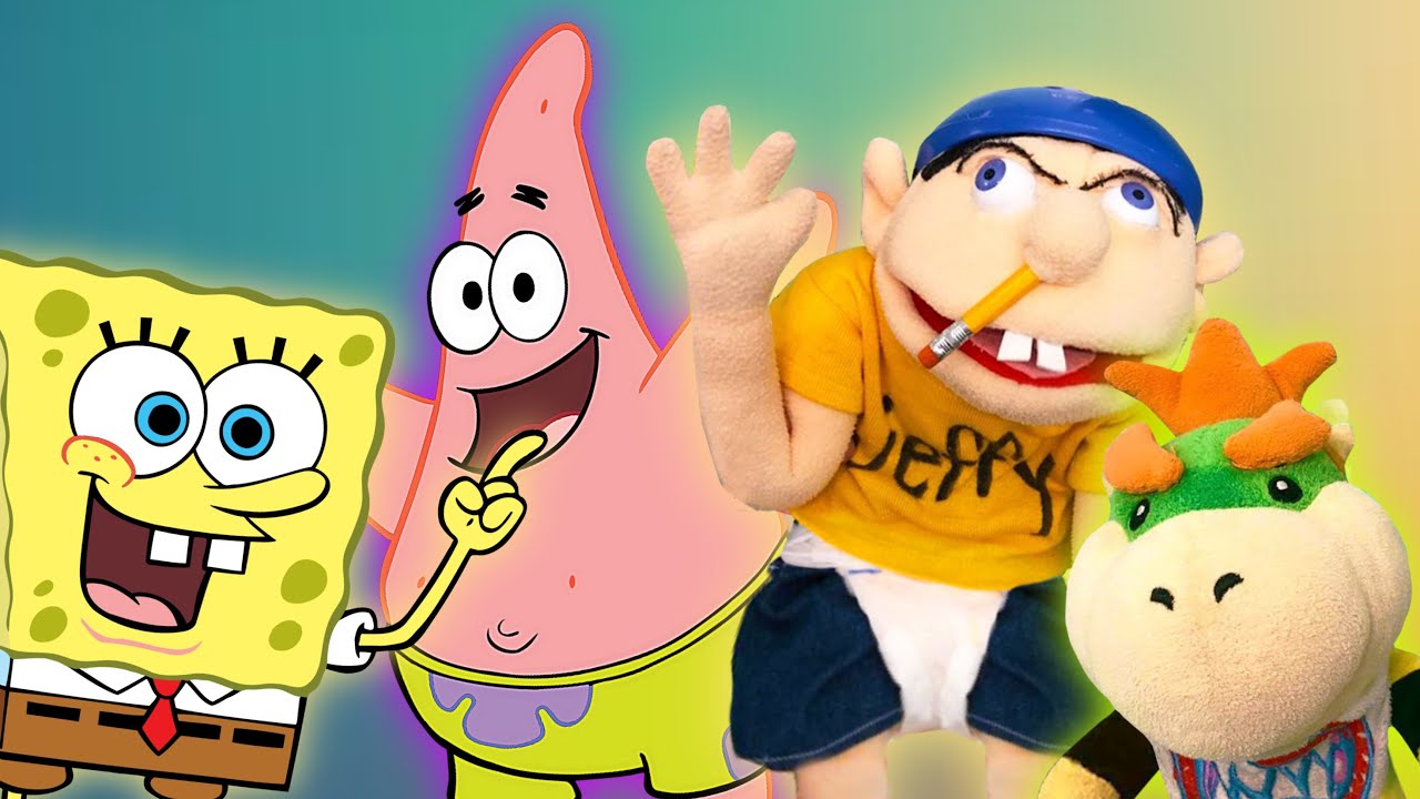 SpongeBob & Patrick VS Junior & Jeffy (Nickelodeon/SML) | Fan Made ...