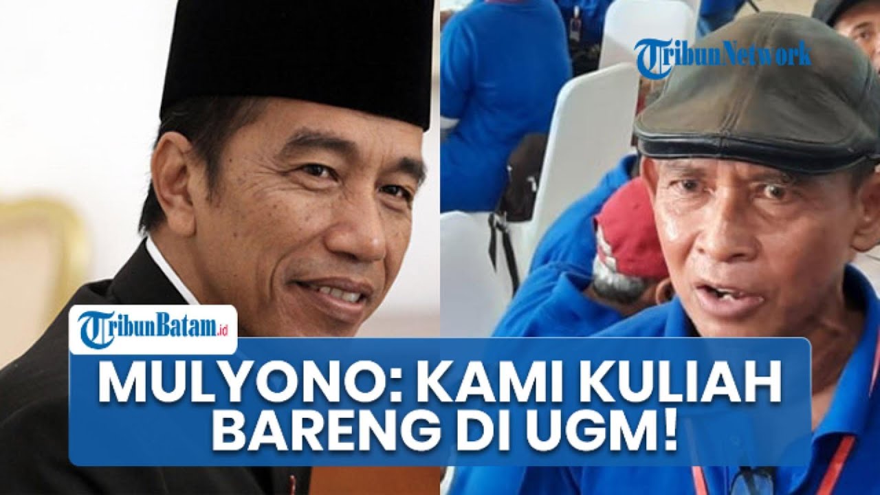 Mulyono Asli Ungkap Fakta Ijazah Jokowi: Lulus Duluan, Nilainya Lebih ...