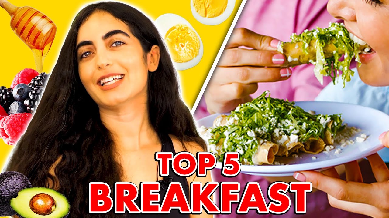 Top 5 Quick and Healthy Breakfast Recipes! Which One Will You Try First? Breakfast for ...
