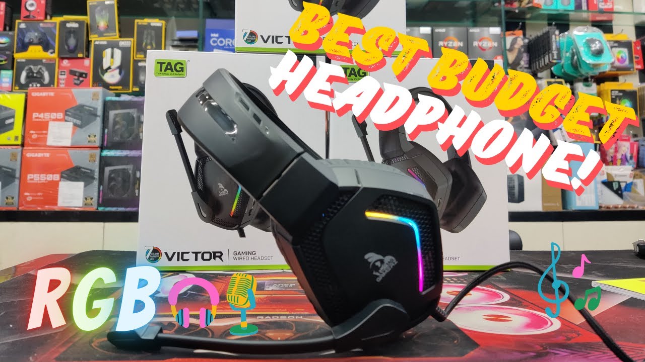 TAG victor headphone | Best Gaming Headphone Under 1200 1500 - YouTube